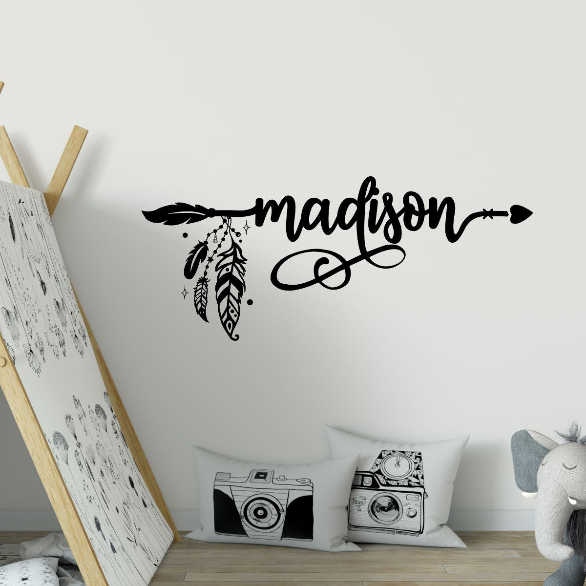 Personalized Name Decals Custom Name Wall Decals | Tempaper & Co.