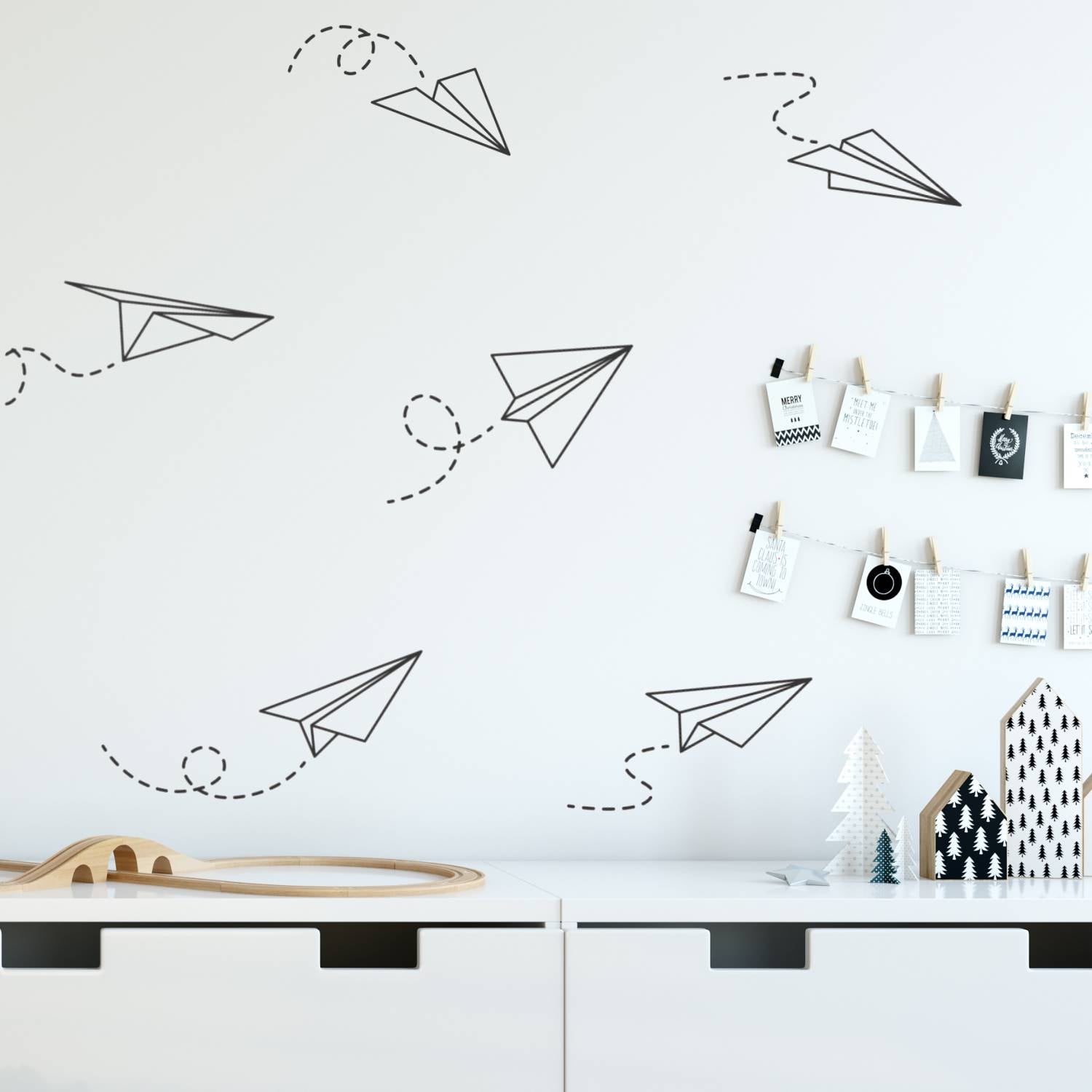paper airplane wall decals – Snug as a Bug